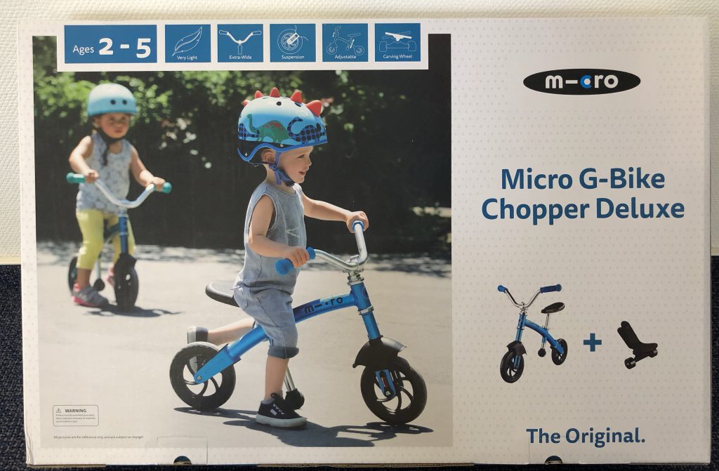 micro g-bike chopper deluxe, blau, Review - Moms.de